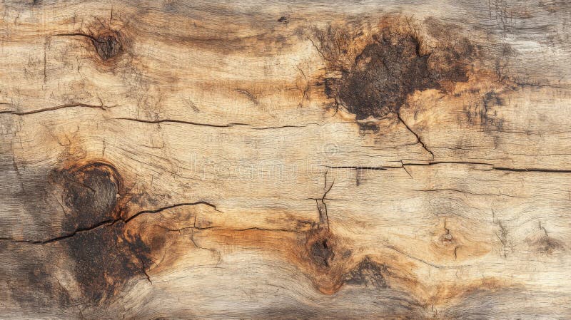 Weathered Wood Grain Texture Background Stock Illustration ...