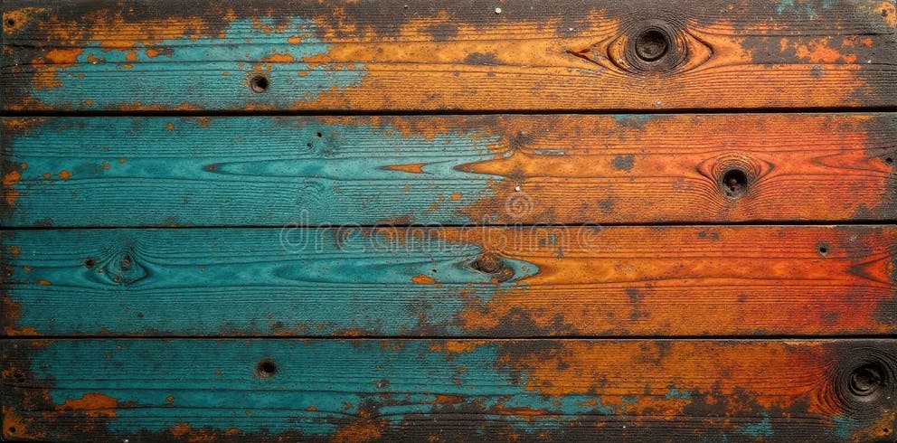 Weathered Wood Panel with Deep Scratches and Gouges Aged Antique Stock ...
