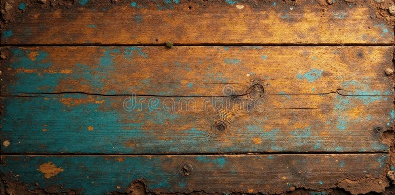 Weathered Wood Panel with Deep Scratches and Gouges Vintage High ...