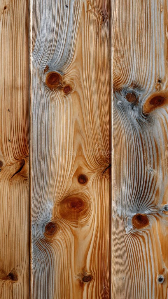 Weathered Wood Paneling Showcasing Natural Grain Patterns Knots and ...