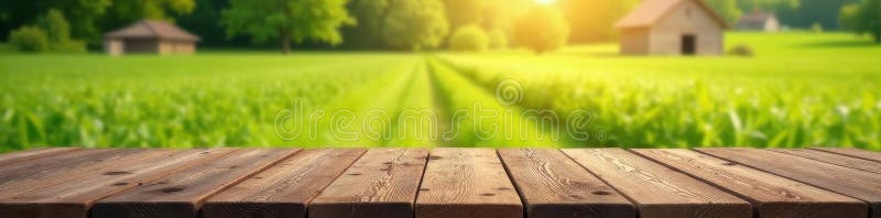 Weathered Wooden Tabletop, Idyllic Farm Backdrop, Photography, Image ...