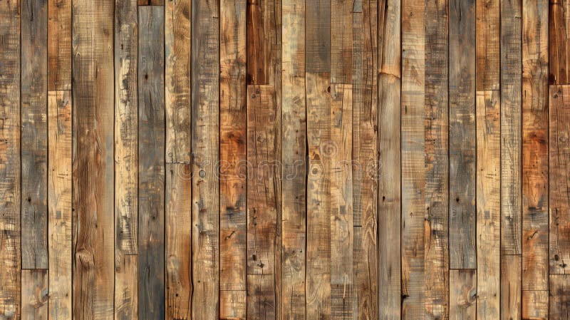 Weathered Wooden Wall with Natural Grain Patterns. Rustic Interior ...