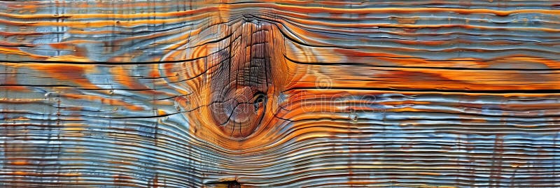 Weathered and Worn, Abstract Wooden Texture with Knot Background, Full ...