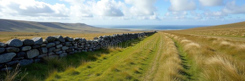 Weathering Process on Stone Walls at Barpa Langass North Uist Landscape ...