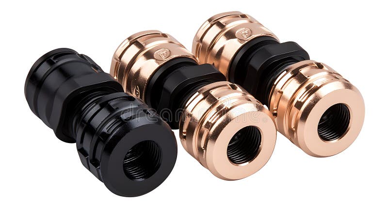 Weatherproof Pipe Connection Components Collection Stock Illustration ...