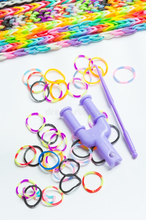 Weave Bracelets gums stock image. Image of accessory - 57536243