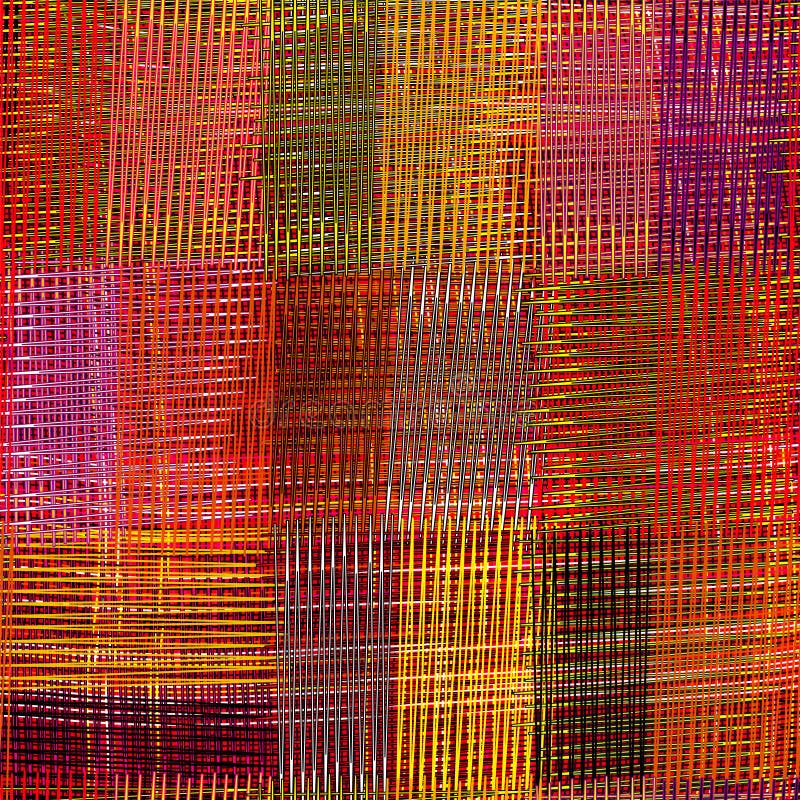 Weave Cloth Colorful Seamless Pattern Stock Vector - Illustration of ...