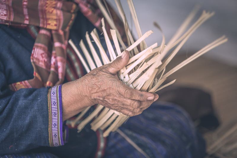 Weave pattern hand bamboo stock image. Image of material - 78203781