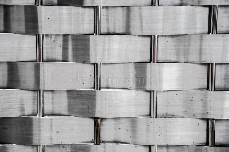 Weave Stainless Fence Texture.Metal Door Background Stock Image - Image ...