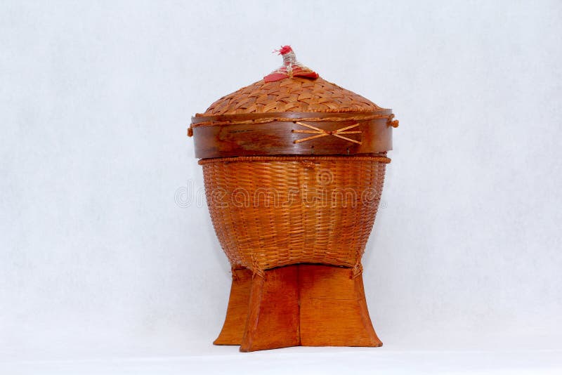 Weaved Baskets for Rice stock photo. Image of kitchen - 54583768