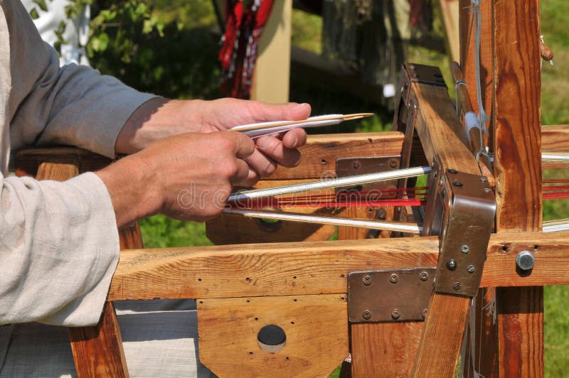 Weaver stock photo. Image of string, clothing, machine - 37612622