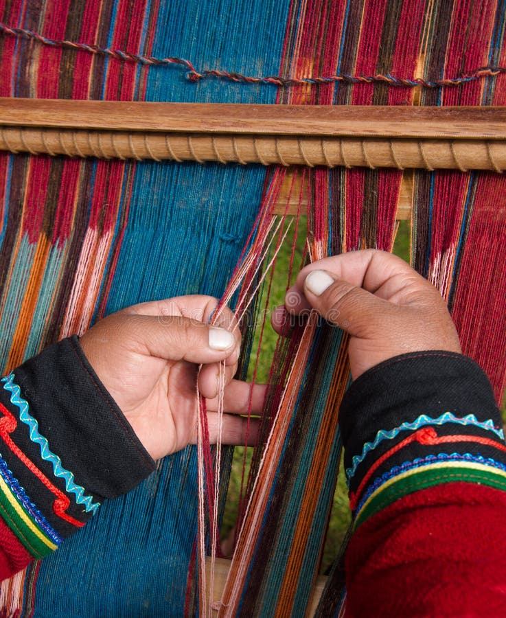 Weaver and Loom stock photo. Image of tradition, livelihood - 95800862