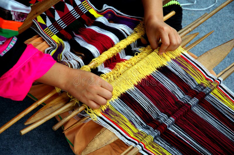 Weaving stock image. Image of craft, clothing, chengdu - 2489979