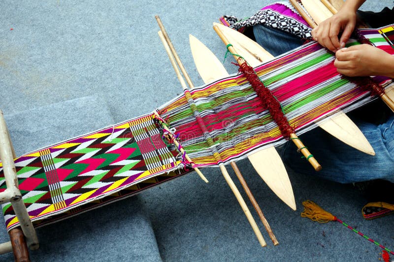Weaving stock image. Image of craft, clothing, chengdu - 2489979
