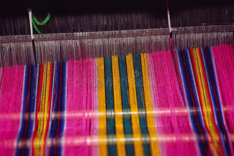 Kente Cloth Weaving stock image. Image of ghanaian, handicraft - 36816277