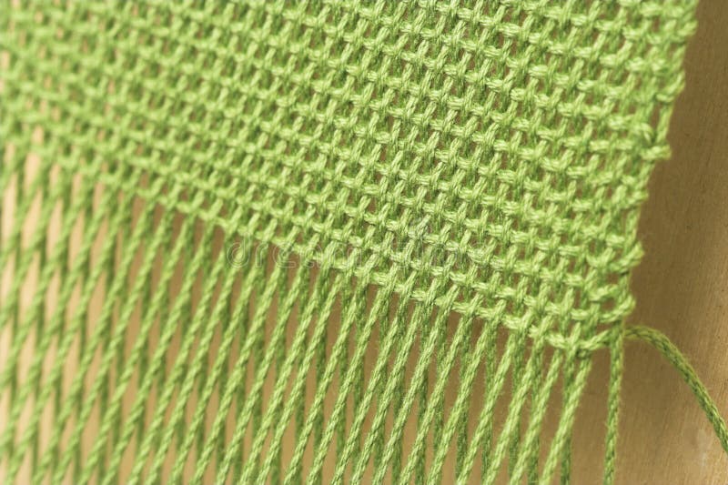 Weaving close-up stock photo. Image of handmade, hobbies - 7096538