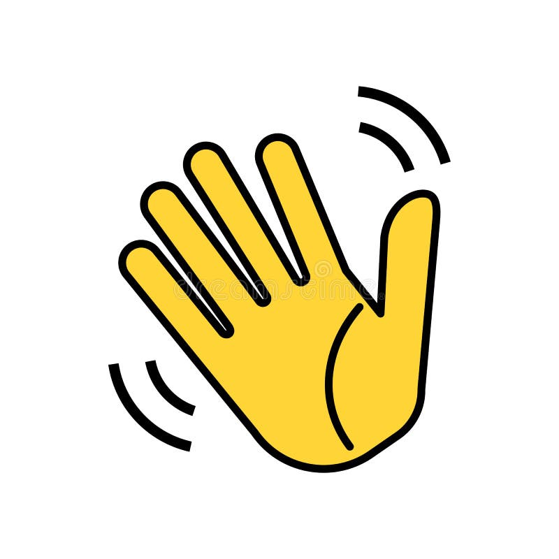 Waving Hand Emoji