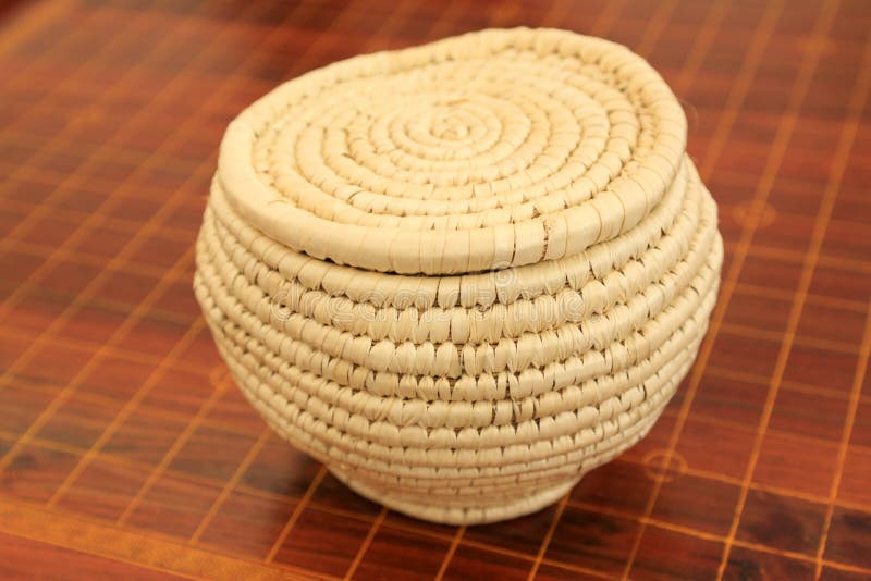 Weaving the handicraft stock photo. Image of close, national - 25958420