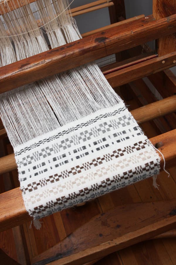 Weaving machine stock image. Image of weave, homemade - 8064489