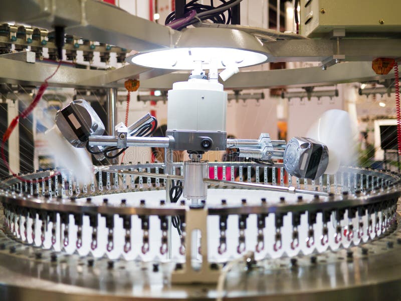 Weaving machine stock photo. Image of weaving, yarn, fiber - 43667066