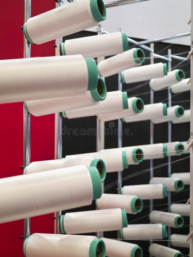 Weaving machine stock image. Image of weaving, yarn, textiles - 43667173