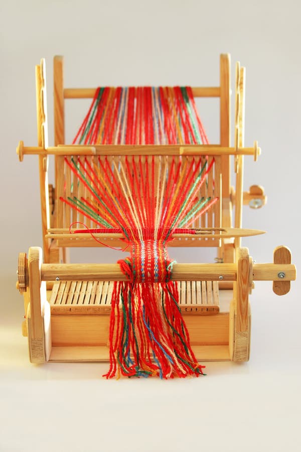 Weaving Mini Machine for Making Belts with Patterns. Folk Art, Handmade ...