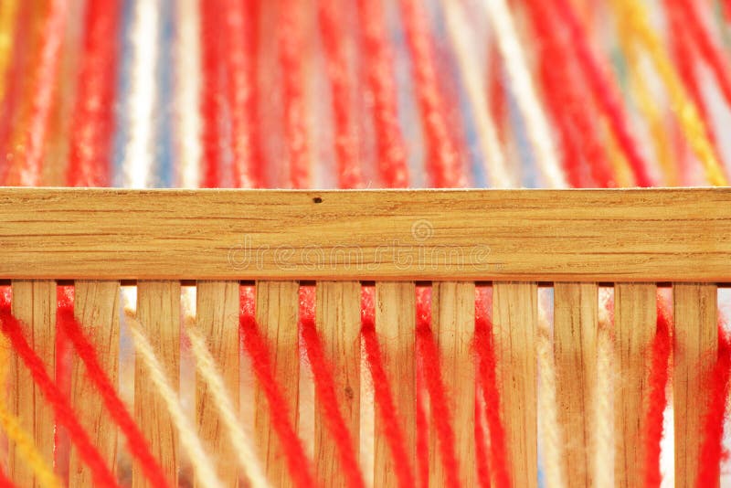 Weaving Mini Machine for Making Belts with Patterns. Folk Art, Handmade ...