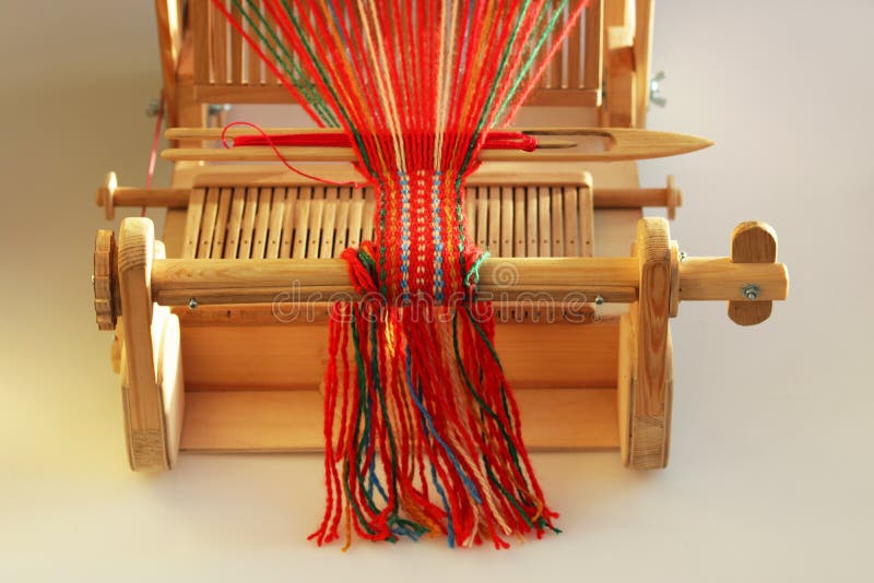Weaving Mini Machine for Making Belts with Patterns. Folk Art, Handmade ...