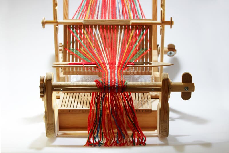 Weaving Mini Machine for Making Belts with Patterns. Folk Art, Handmade ...