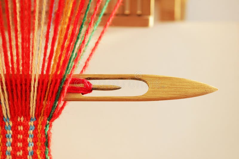 Weaving Mini Machine for Making Belts with Patterns. Folk Art, Handmade ...