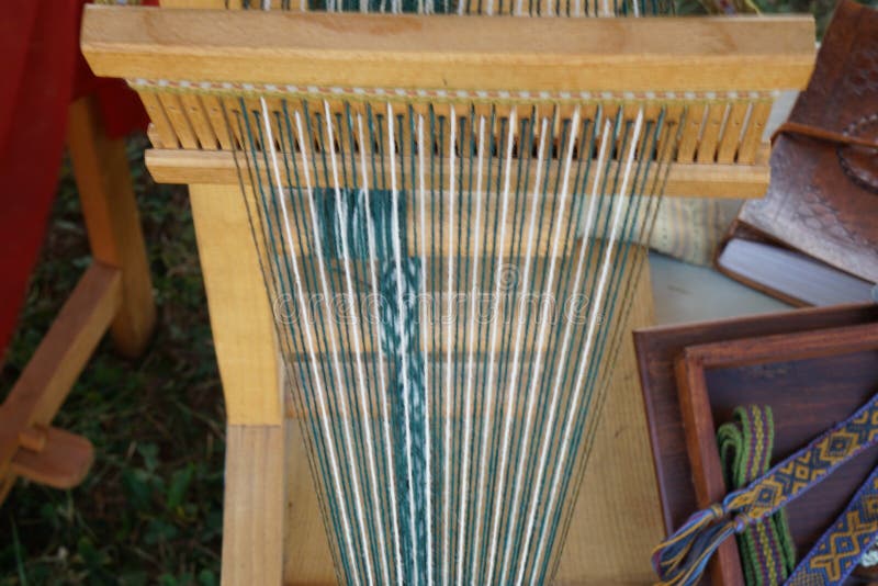 Weaving is One of the Oldest Techniques of Fabric Making Stock Image ...