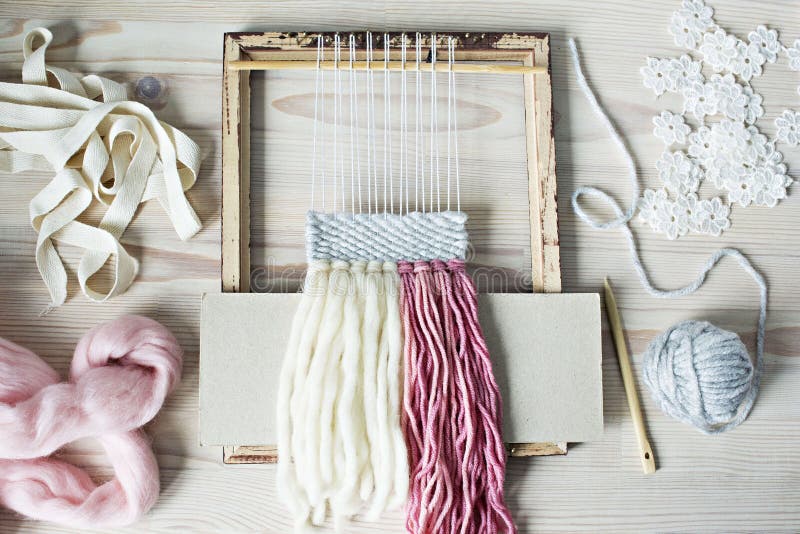 Weaving process stock image. Image of panno, nice, favorite - 131481949