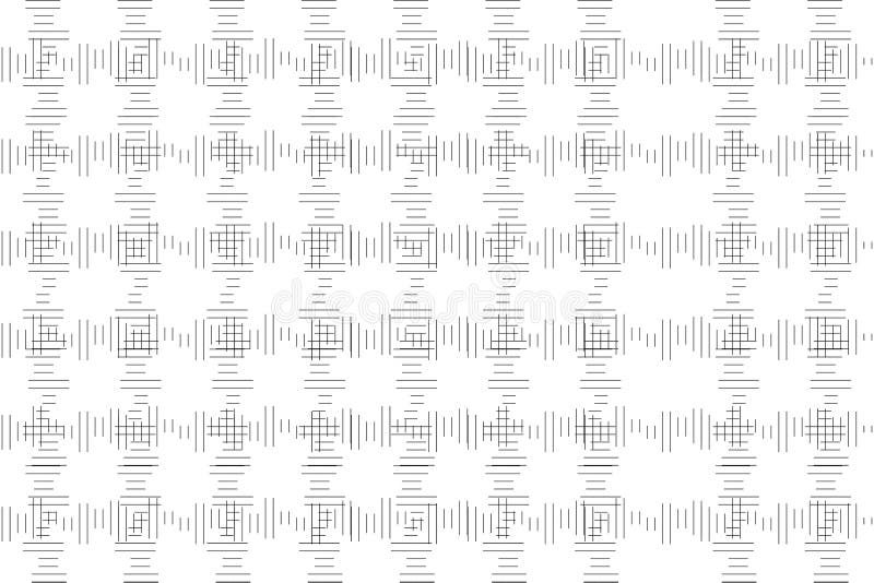 Weaving Stripe of Regular Pattern. Set 23 Stock Illustration ...