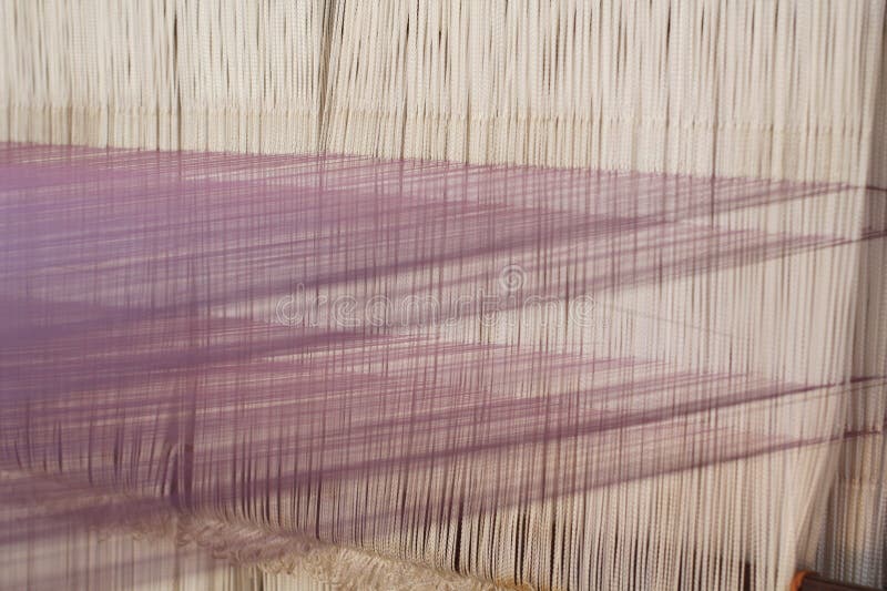 Weaving Thread for the Textile Industry Stock Photo - Image of carpet ...