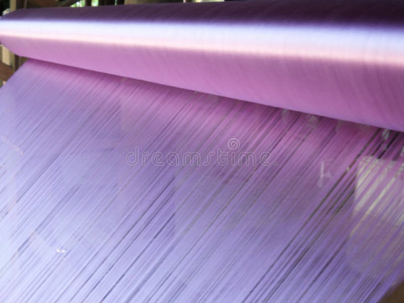 Weaving Thread for the Textile Industry Stock Photo - Image of color ...