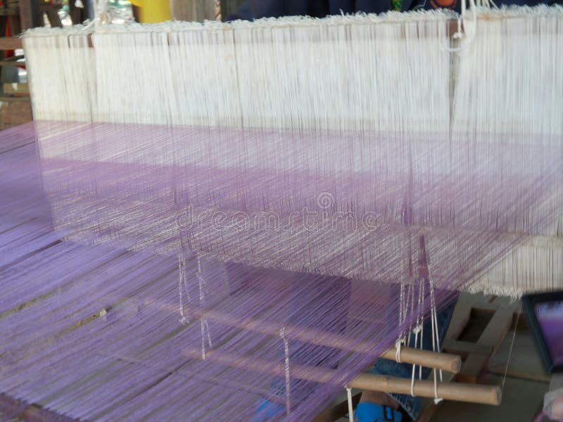 Weaving Thread for the Textile Industry Stock Photo - Image of string ...