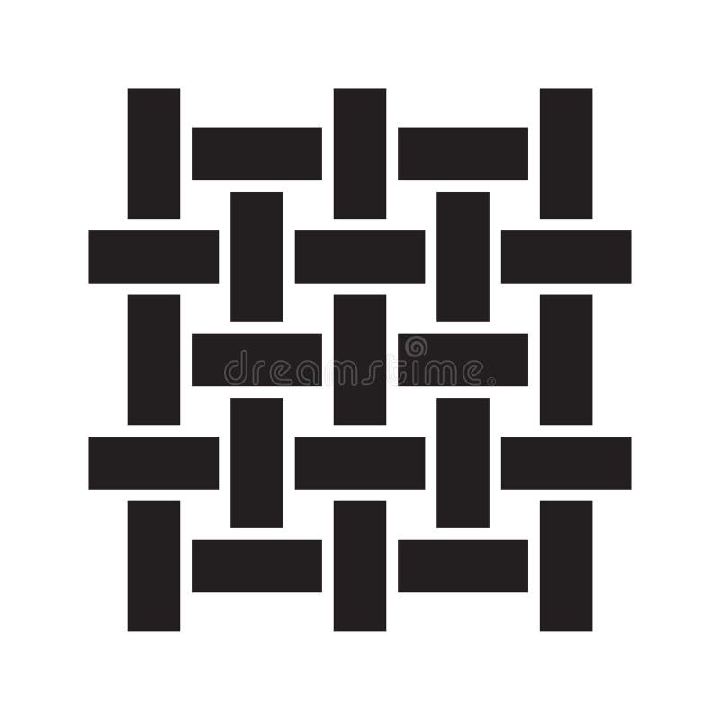 Weaving of Threads Brand Logo Design. Woven Textile Logotype Stock ...