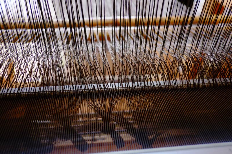 Weaving work. stock photo. Image of shawl, hand, woven - 87761542