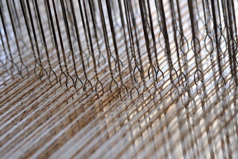 Weaving work. stock photo. Image of woven, work, tissue - 87764186