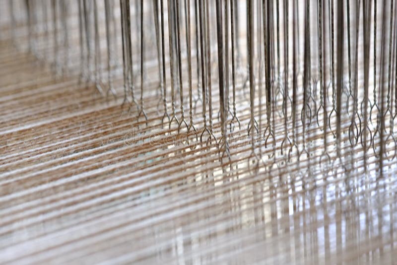 Weaving work. stock image. Image of tissue, fabric, worknweaving - 87764245