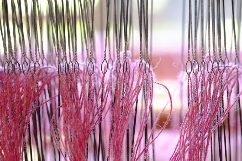 Weaving work. stock photo. Image of dyeing, weaving, stall - 87764246