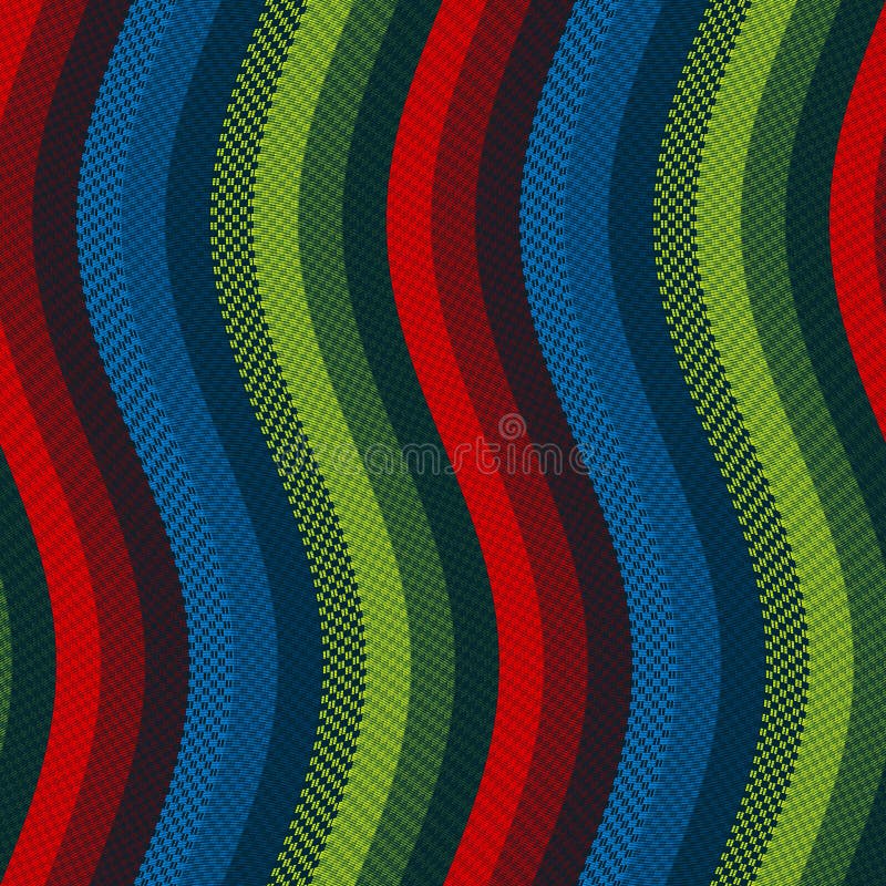 Blanket Stripes Seamless Vector Pattern. Serape Design Stock Vector ...