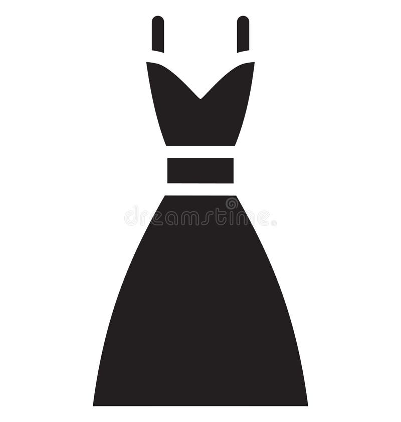 Beaded Halter Isolated Vector Icon That Can Be Easily Modified Or Edit ...