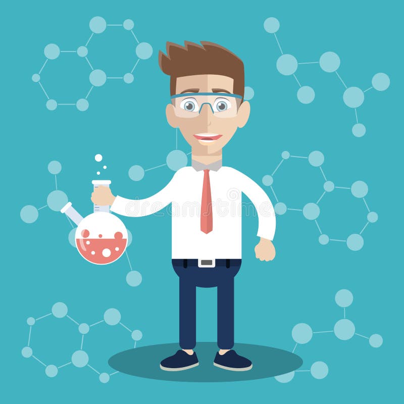 Chemical Lab Science Research Flat Poster Stock Illustrations – 1,017 ...