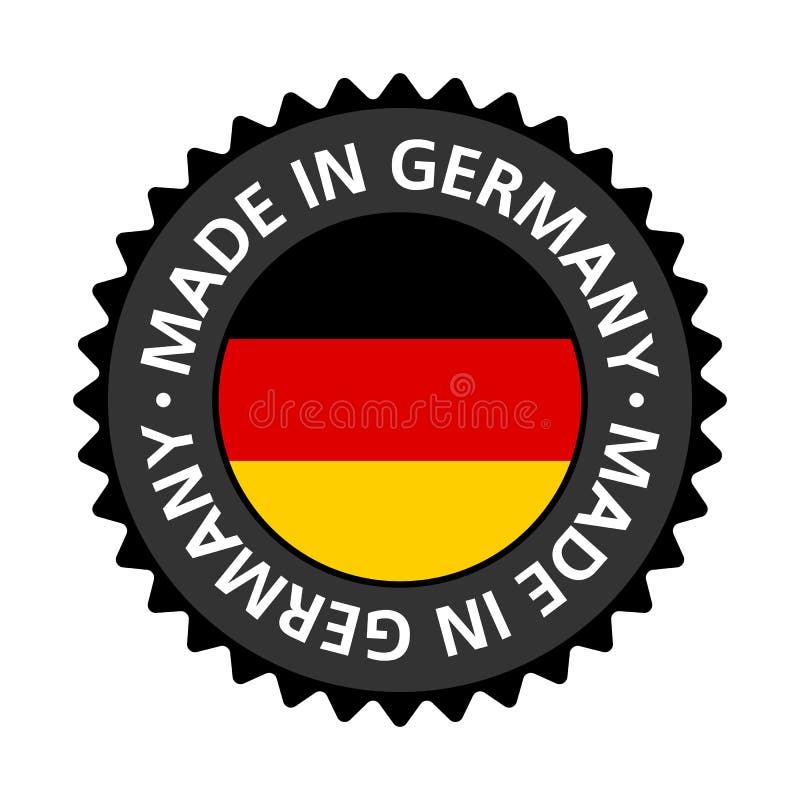 Made in Germany icon badge stock vector. Illustration of brand - 140445942