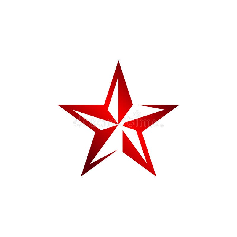 Red star vector sign stock vector. Illustration of sign - 140787779