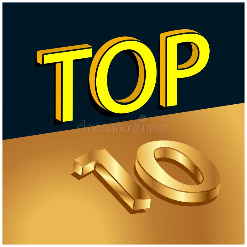 Top, Ten, 10, Rank, Best, Posters, Backgrounds, Cards, Banners ...