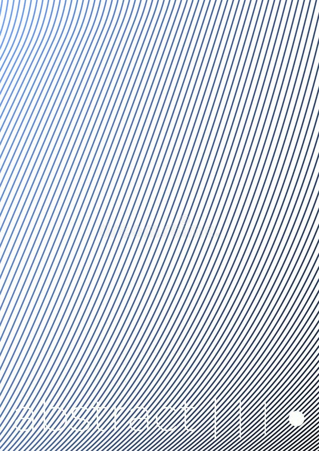 Minimalistic Gradient Lines Abstract Geometric Stock Vector ...