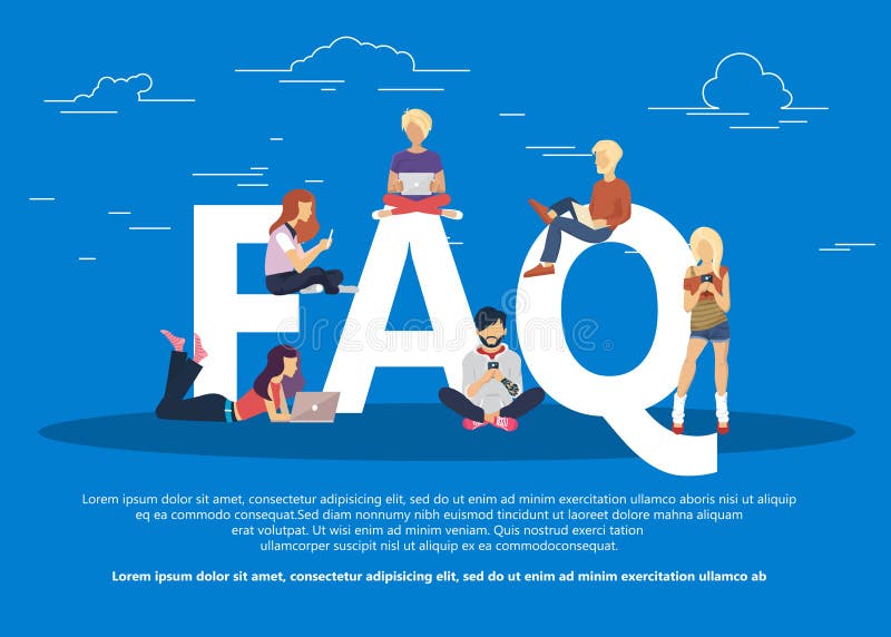 3D Red Faq Icon on White Background. Flat Style. 3d Faq Icon for Your ...