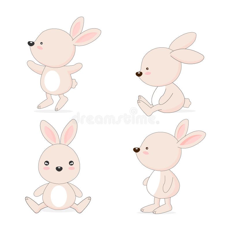 Rabbit Emotions Stock Illustrations – 1,511 Rabbit Emotions Stock ...